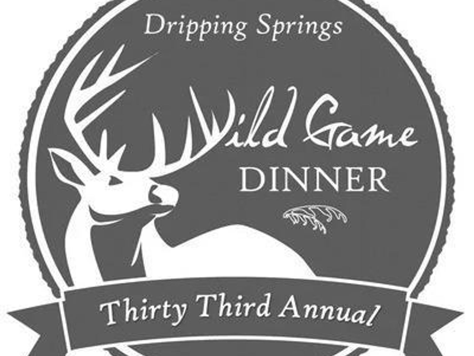 Dripping Springs Wild Game Dinner: Feb. 18