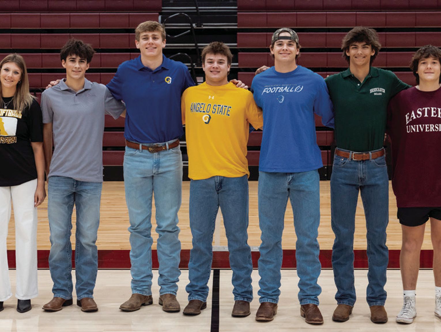 Nine DSHS students sign letters of intent for collegiate athletics