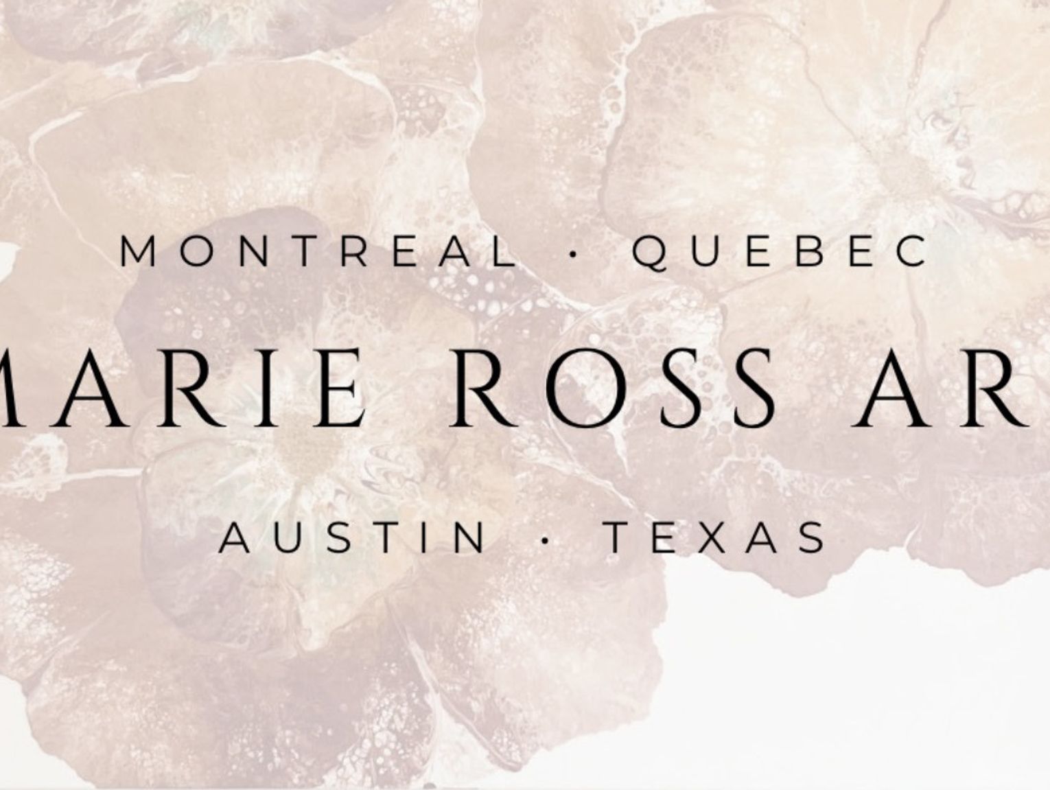 Women in Art: Finding Beauty in the Flow with Marie Ross